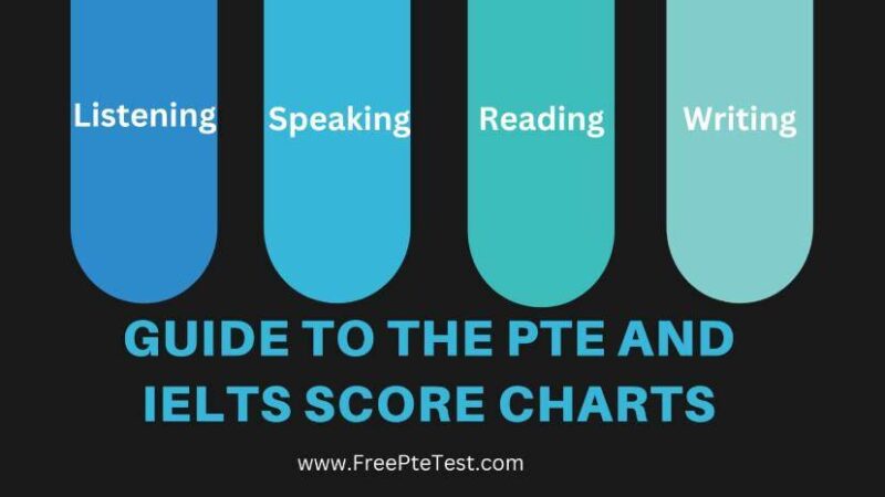 Guide to the PTE and IELTS Score Charts - FreePTETest